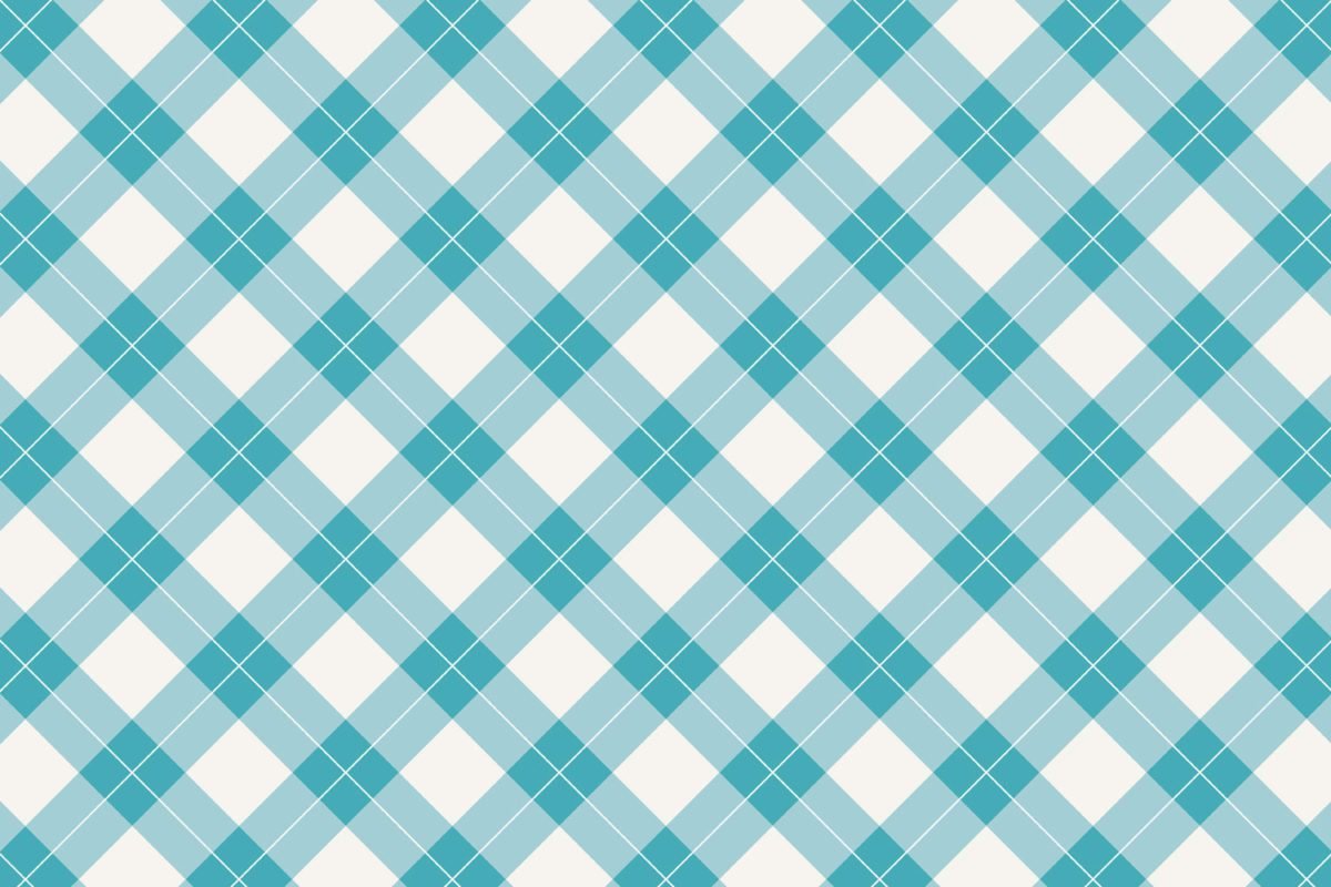 Blue Checked Pattern – Print A Wallpaper