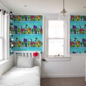 Colorful Town – Print A Wallpaper