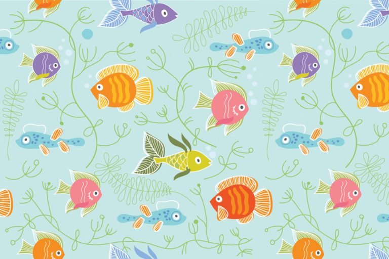 Fish Pattern – Print A Wallpaper