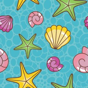 Shells Pattern – Print A Wallpaper