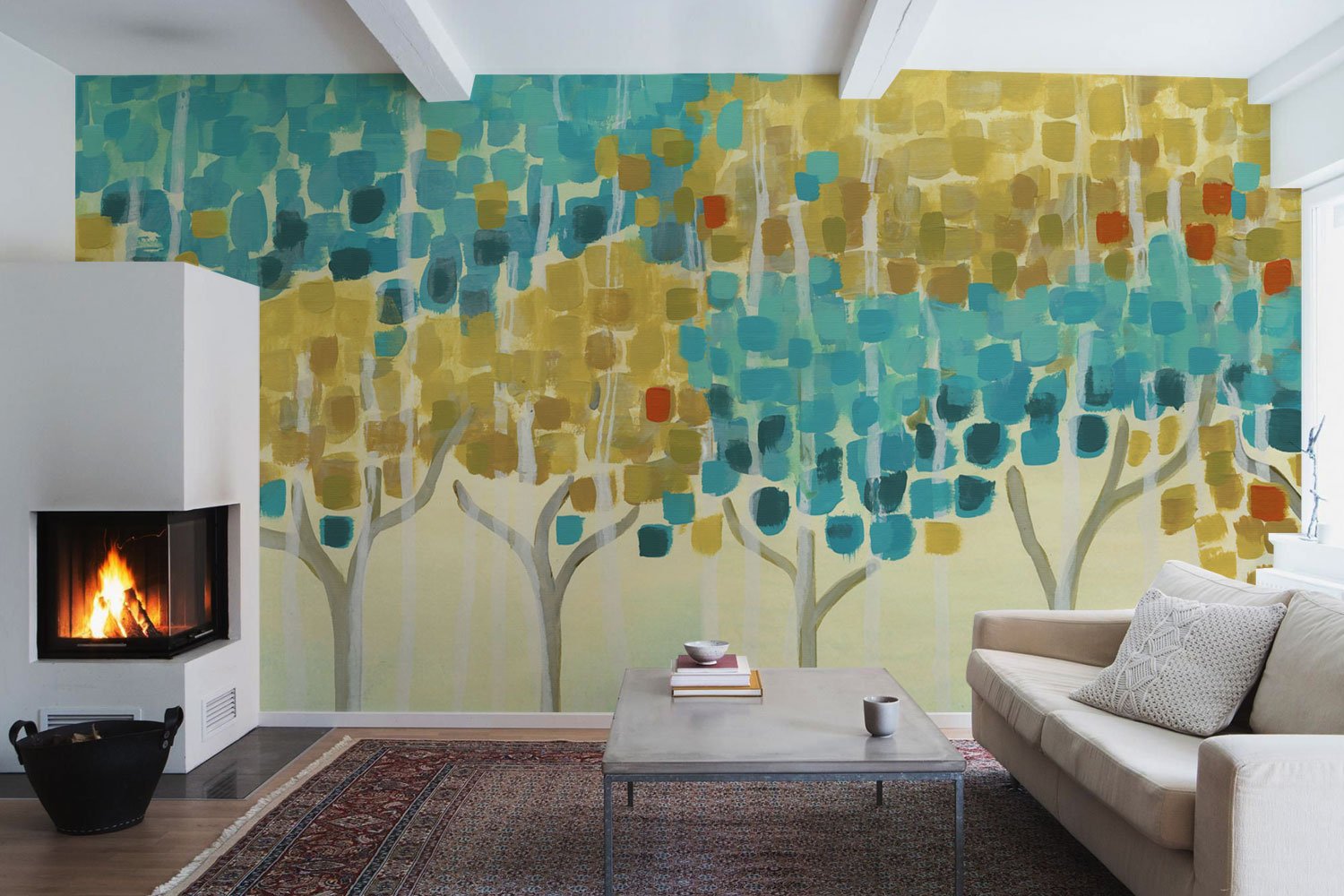 Trees Canvas Art – Print A Wallpaper