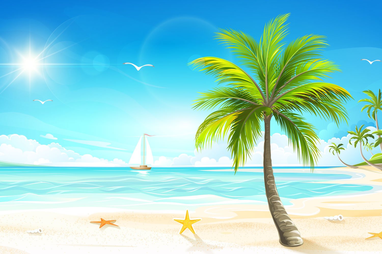 Boat Beach – Print A Wallpaper
