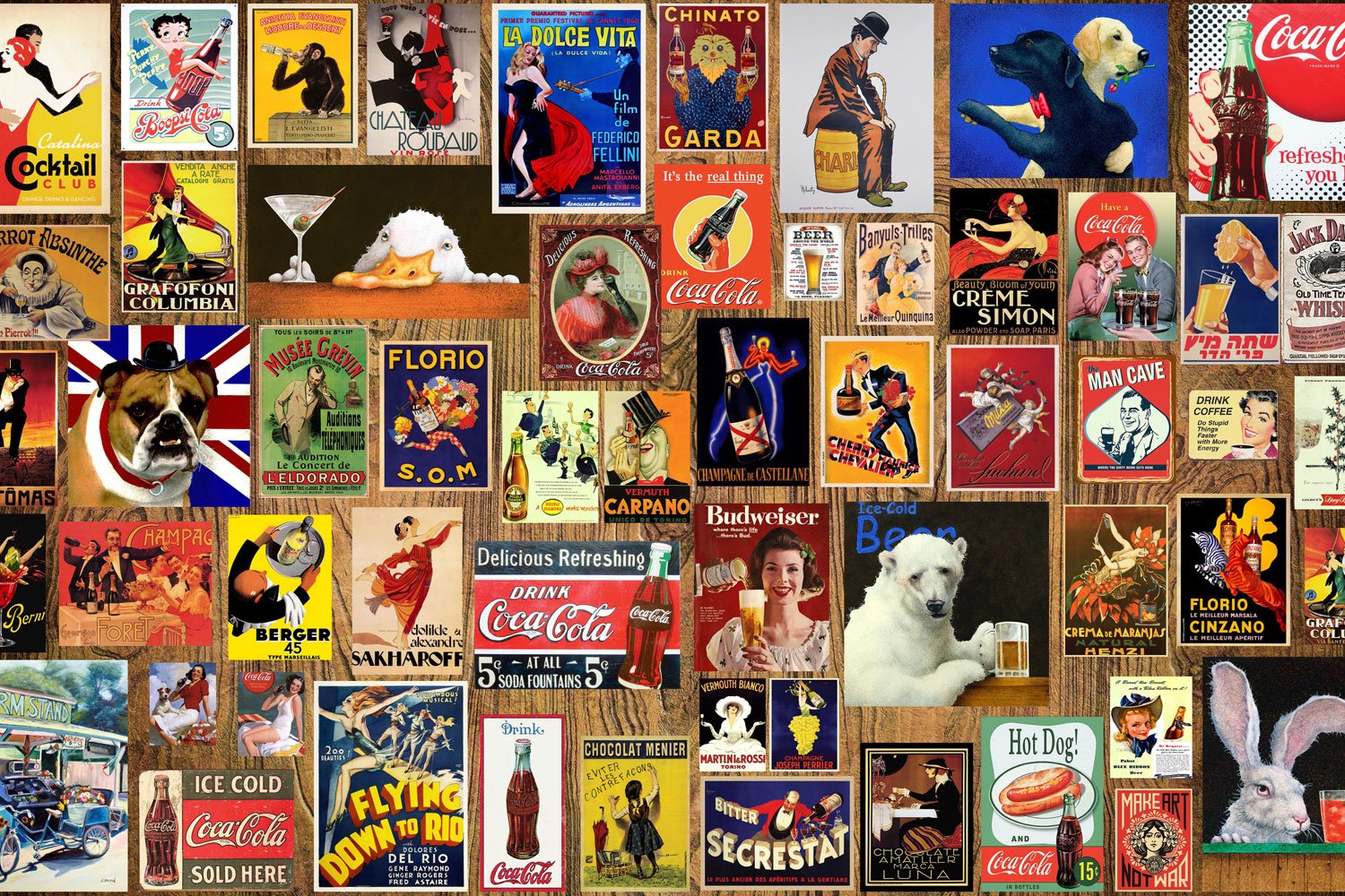 Drinks Collage – Print A Wallpaper