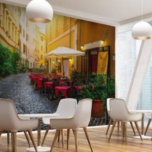 Italian Cafe | Print A Wallpaper