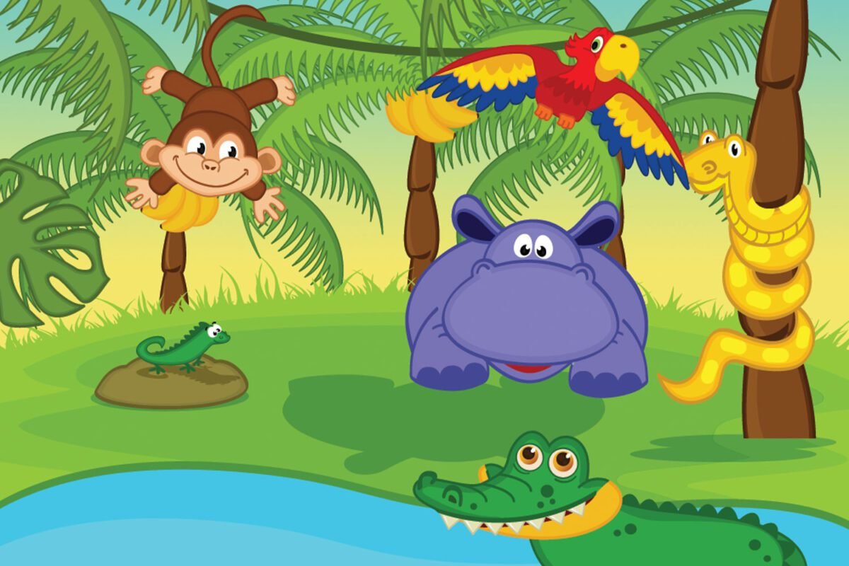 Jungle Pose – Print A Wallpaper