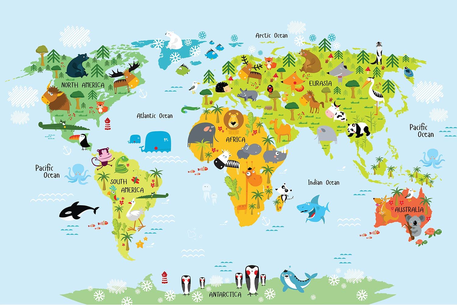 Learn The Map – Print A Wallpaper