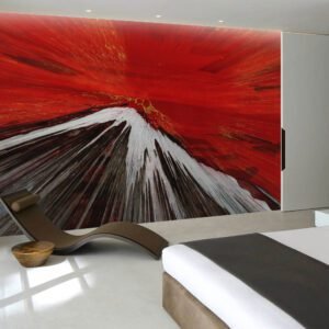 Red Volcano – Print A Wallpaper