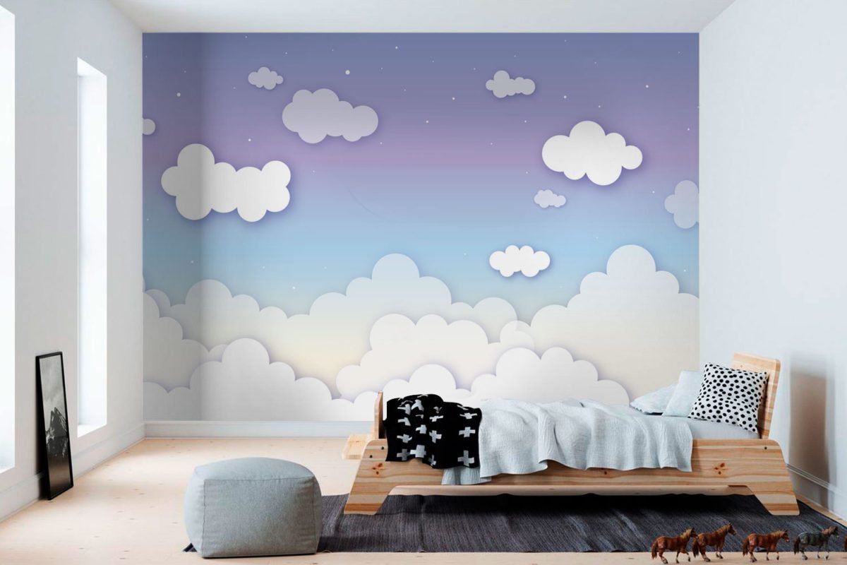 Sky With Clouds – Print A Wallpaper