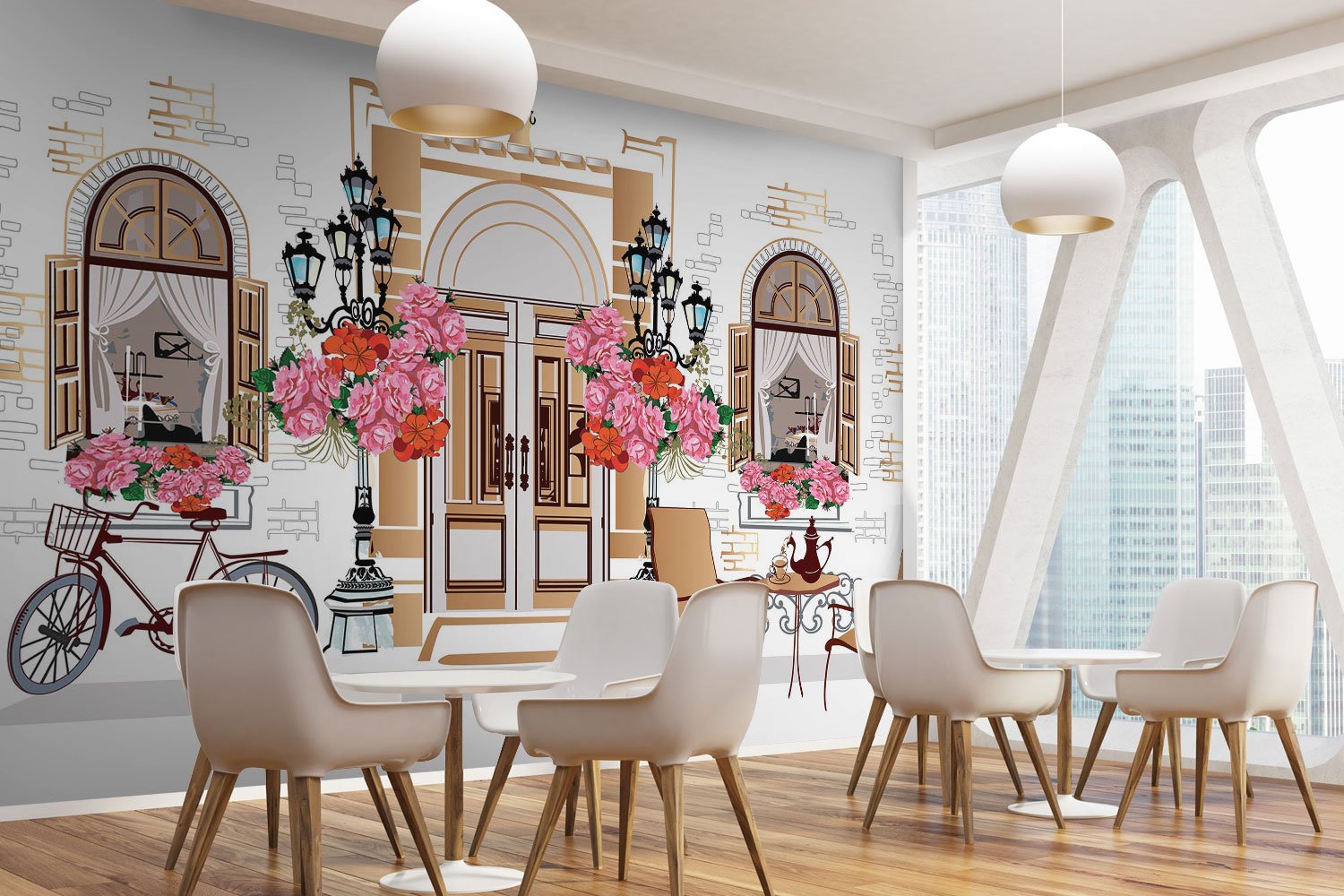 Tea House – Print A Wallpaper