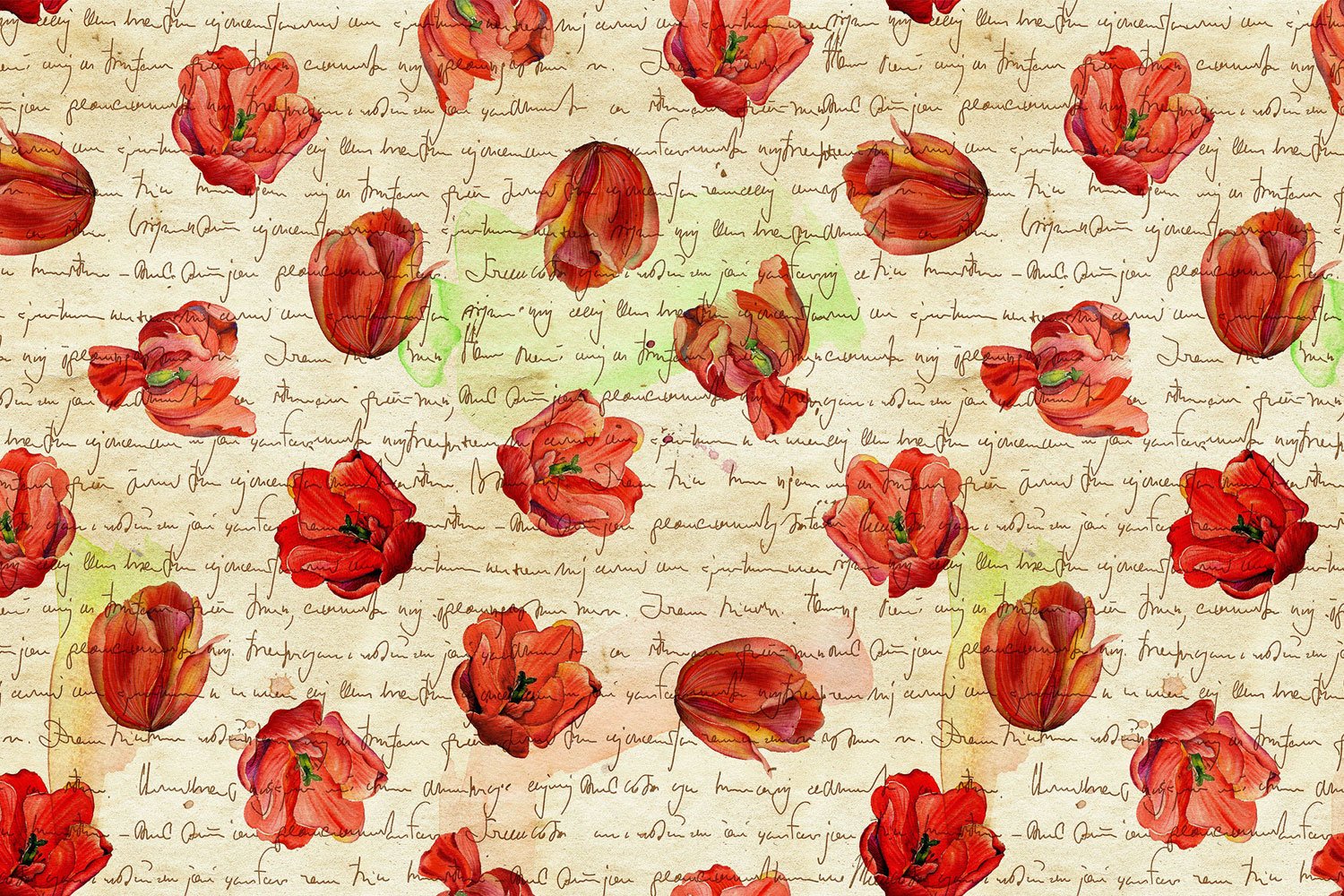 Text On Flowers – Print A Wallpaper